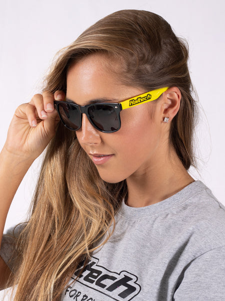 Haltech Sunglasses Black and Yellow – Quickbitz
